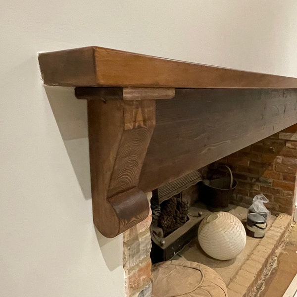 Wooden Ornate Corbel Bracket Kitchen Mantel Corbel Bracket Fireplace ...