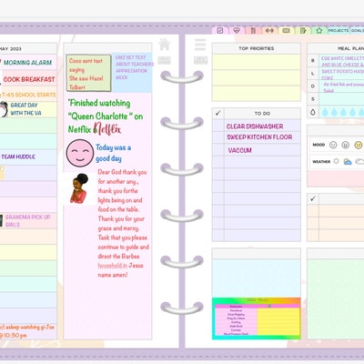 Mom Onenote Digital Planner Templates Inserts Pack REGULAR - Etsy UK