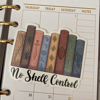 No Shelf Control Sticker Reading Sticker Waterproof Sticker UV ...