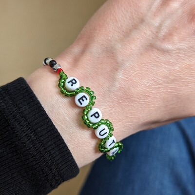 Handmade Taylor Swift Reputation Bracelet / Eras Tour Friendship ...