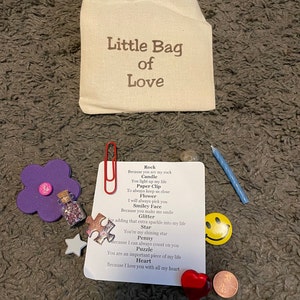 I Love You Gift, Little Bag of Love, Boyfriend Gift, Girlfriend Gift ...