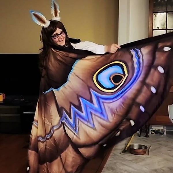 Mothra Wings Pattern of Godzilla 2019. Belly Dance Unique Wings Made to ...