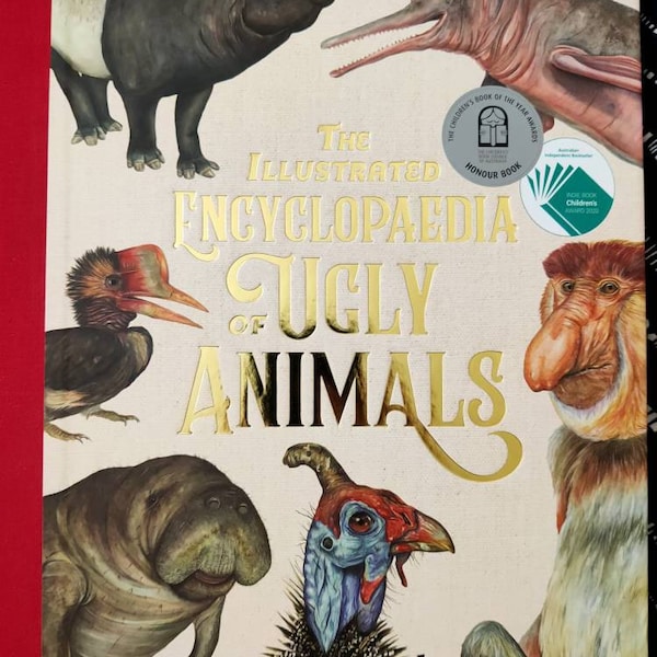 The Illustrated Encyclopaedia of Ugly Animals - Etsy