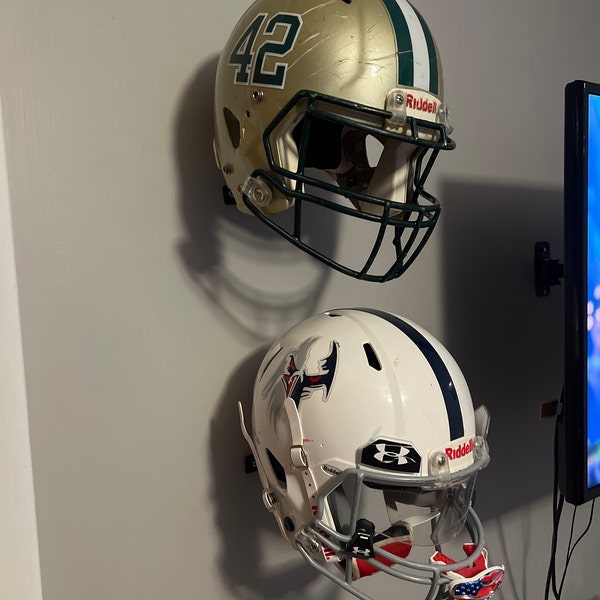 Hidden Wall Mount for Mini Football Helmets - Etsy