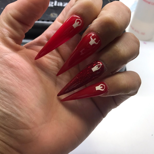 Ohio State Nail Art Vinyl Decal Sticker Variety Pack - 44 Decals, O ...