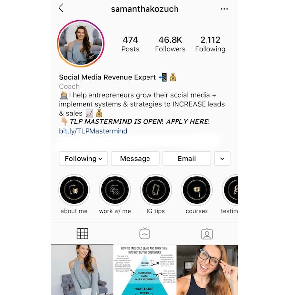 Instagram PUZZLE Post Template, IG Endless Feed Design, Insta Floral ...