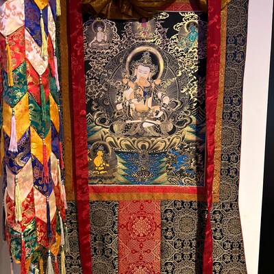 Hand-painted Guru Rinpoche, Rainbow Body, Padmasambhava, Master Quality ...