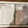 Printable Baby Shower Game, Baby Word Scramble, Instant Download Baby ...