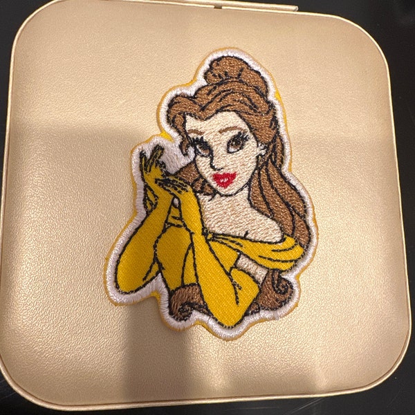 Princess Belle Iron on Patch, Princess Patches, Patches Iron on ...