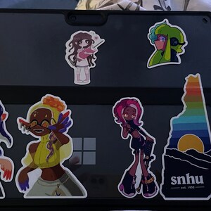 Splatoon Great Zapfish and Mini Zapfish Sticker Bundle - Etsy