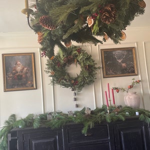 Gothic Tree Painting Dark Oil Painting, Moody Wall Art, Dark ...