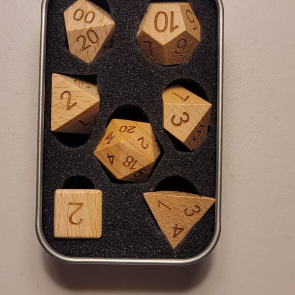 Cyberpunk Violet Iridescent Core Liquid Dice – Mesmerizing Black Sand ...