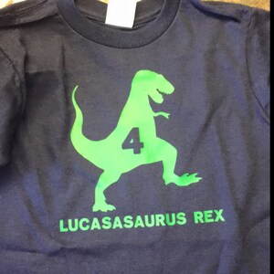Custom T Rex Shirt T-rex Dinosaur Shirt Boys T-rex Shirt Dinosaur Shirt ...