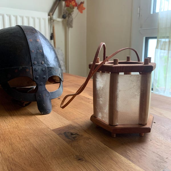 Small Wooden Medieval Lantern - Etsy