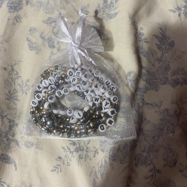 ERAS | UNHINGED Friendship Bracelets | Set of 10 Bracelets - Etsy