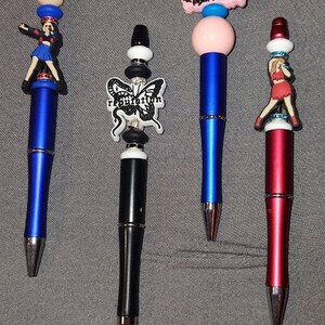 NEW Assorted Pen Toppers / Focal Topper/ Beadable Pen/ Pen Top ...