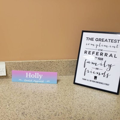 Dental Referral Sign, Digital File Only, Dental Printable Sign, Dental ...