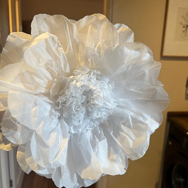 Tissue Paper Flower Decor, Backdrop, Party Decorations - Etsy