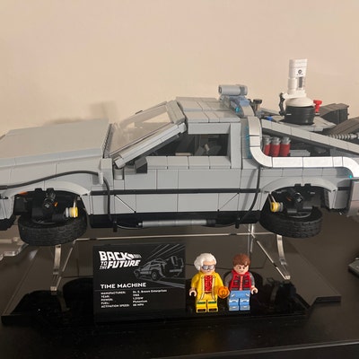 Acrylic Display Stand for Back to the Future Time Machine Set 10300 ...