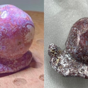 Galaxy Unicorn Stone Monarch Butterfly Wings Carving, Pegmatite Stone ...