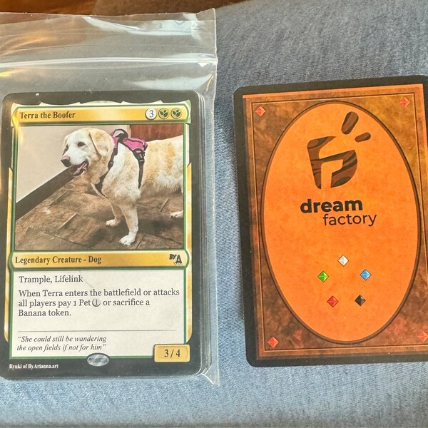 10x Custom MTG Card 2.5x3.5", Magic the Gathering Art, Gifts, Birthday ...