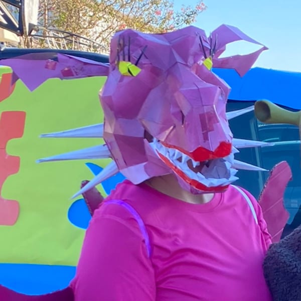DRAGONA SHREK MASK Diy - Etsy