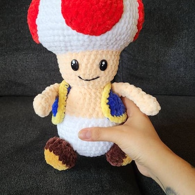 CROCHET PATTERN BUNDLE Toad Et Toadette Super Mario Bros Pdf File ...