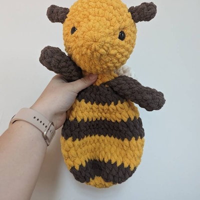 Benji the Bee Crochet Pattern Crochet Snuggler - Etsy