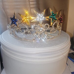 Order of Eastern Star Crown, Masonic Freemason OES Crown in Gold Tone ...