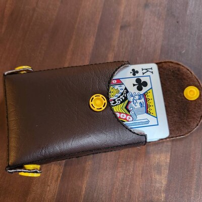 Playing Card Case, 3D Pouch, Playing Cards Bag, Digital Embroidery ...