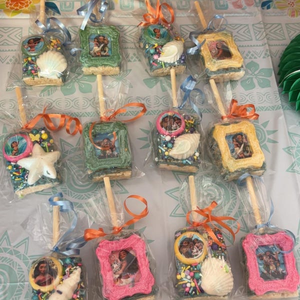 Moana Cake Pops , Luau Party, Luau Birthday, Moana Birthday Party ...