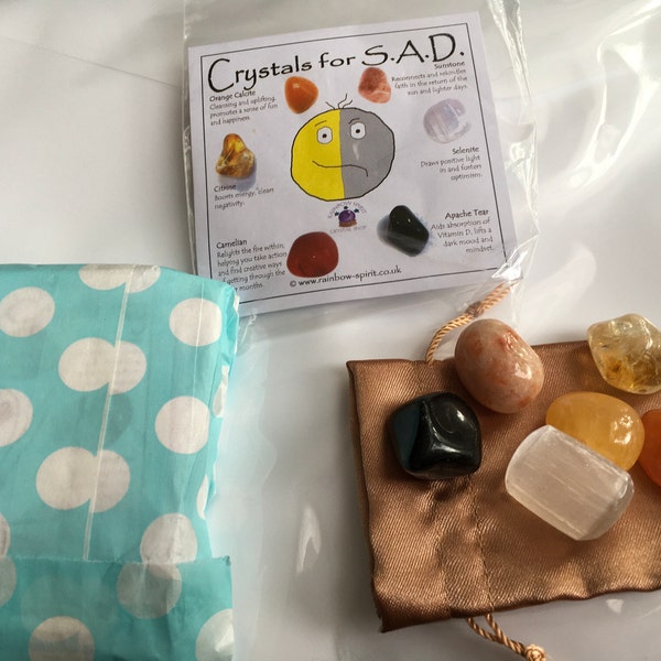 Crystal Set for Seasonal Affective Disorder SAD - Etsy