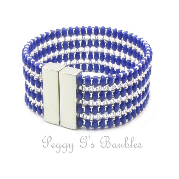 Neptune Bead Weaving Necklace Instant Download Pattern, Adjustable ...