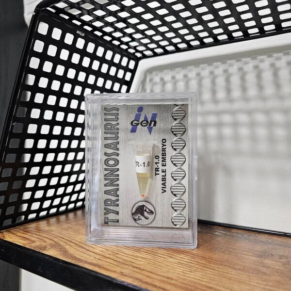 Velociraptor DNA Embryo Jurassic Park Prop Replica - Etsy