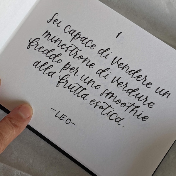 Book of Reasons Why We / I Love You / Handwritten / Personalised Gift ...