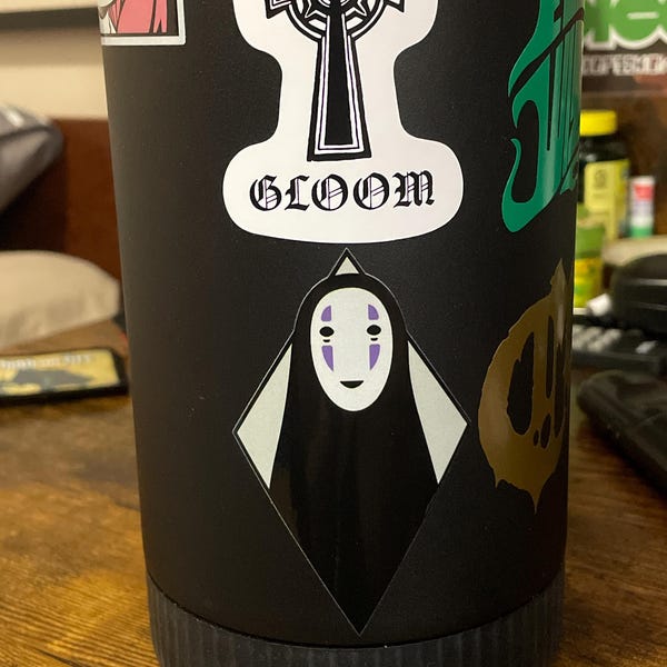 Waterproof No-face Car Decal: Minimalist Studio Sticker - Etsy