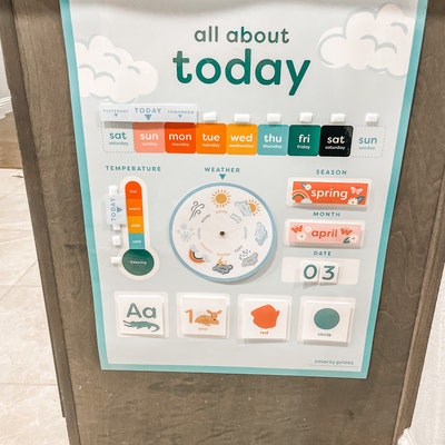 Daily Morning Board, Preschool Circle Time Board, Kids Daily Calendar ...