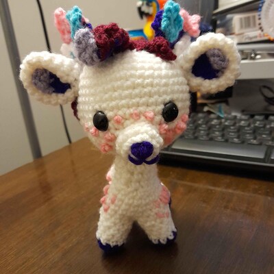 African Flower Dragon Crochet Pattern , Amigurumi Two Head Dragon ...