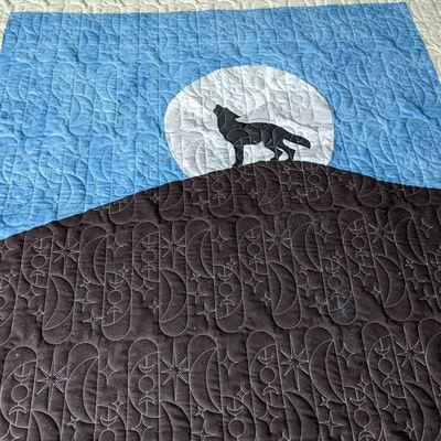 Moon Phases Digital Edge-to-edge Quilting Pattern - Etsy