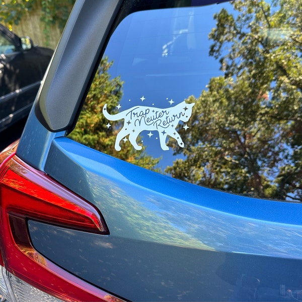 Trap, Neuter and Return (TNR) Decal (ON SALE) | Application ...