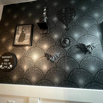 Gomez Addams Sign, Gothic Wall Art, Goth Decor, Home Decor, Macabre ...