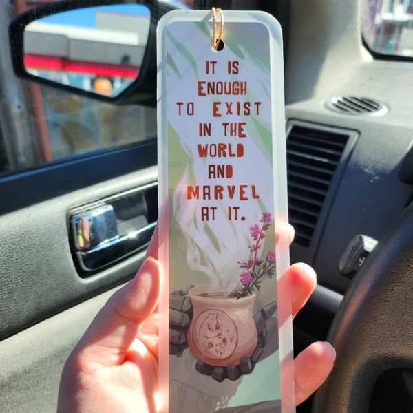 Priory of the Orange Tree Bookmark: Handmade Laminated Cardstock With ...