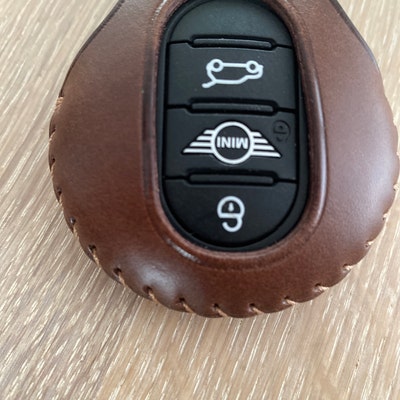 Mini Cooper Key Chain Leather Car Key Fob Cover Remote Key - Etsy