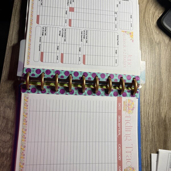 4 Week Weekly Check-in Black & White for Cash Envelopes (A5 Sized 5.8in ...