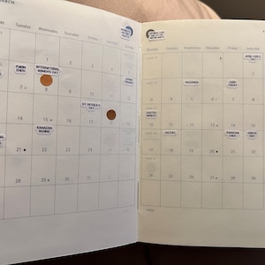 Cl-0024-a Clear LARGER Script 2 Years of Stickers January - Etsy