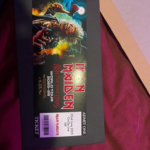 Personalised Theatre Ticket | Show | Musical Theatre | Memorabilia ...