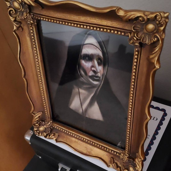 The Nun Valak Art Print the Conjuring - Etsy Canada