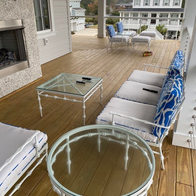 Signed John Stuart Chinese Chippendale Mirrored Door Fretwork Mid ...