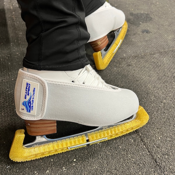 Easy-on Easy-off Skate Boot Covers for Roller Skating Figure Skating ...