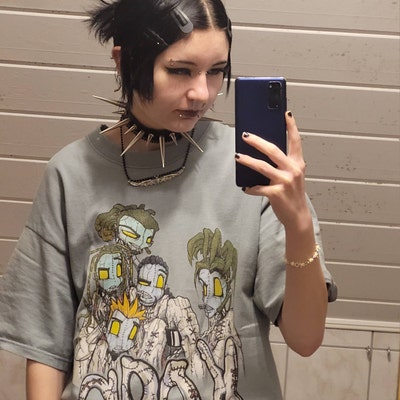 White Platform Spiked Goth Clogs Size 8 - Etsy